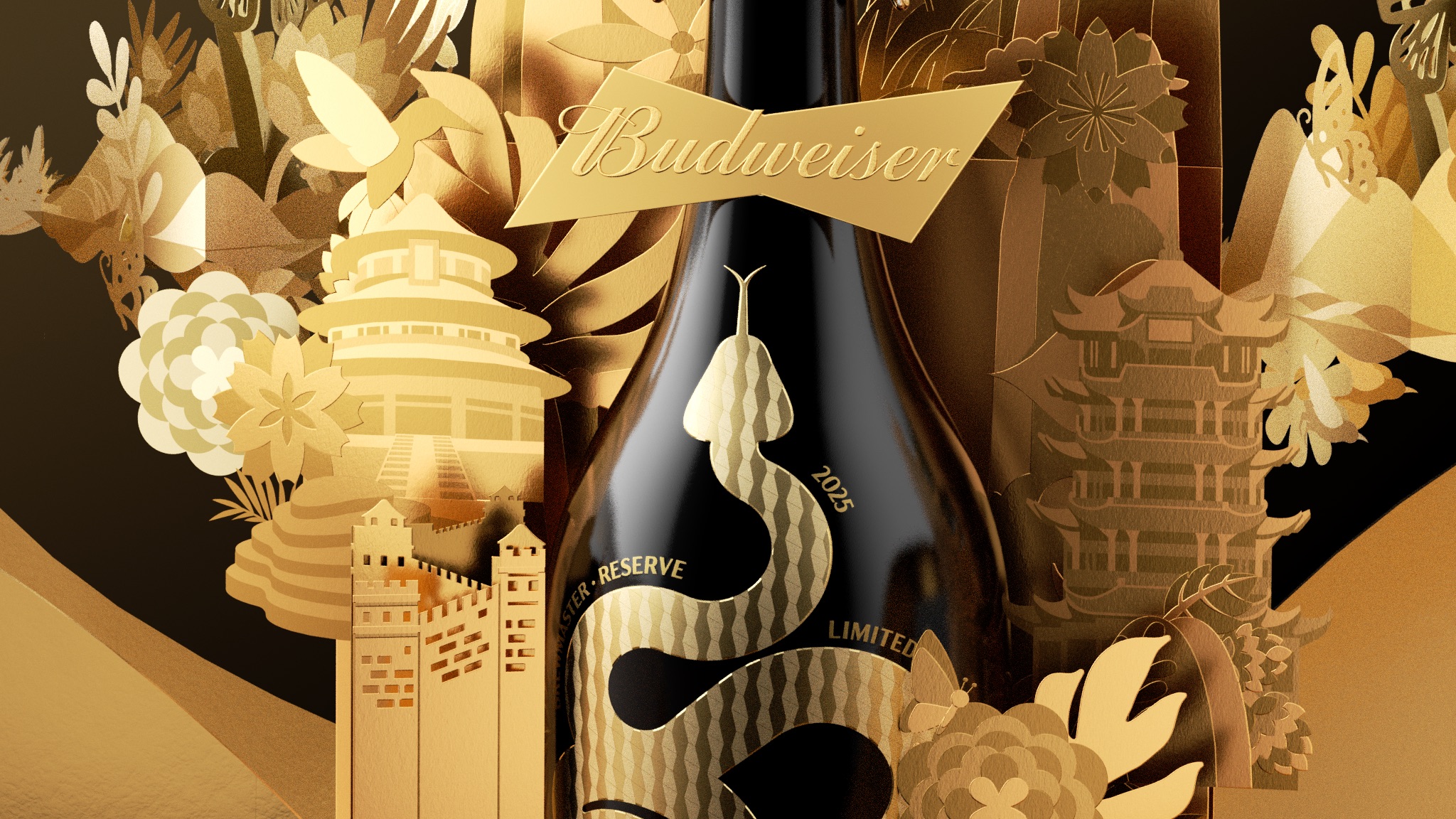 百威+潘虎+王嘉尔｜退下！做蛇的宝子们_潘虎设计实验室-站酷ZCOOL