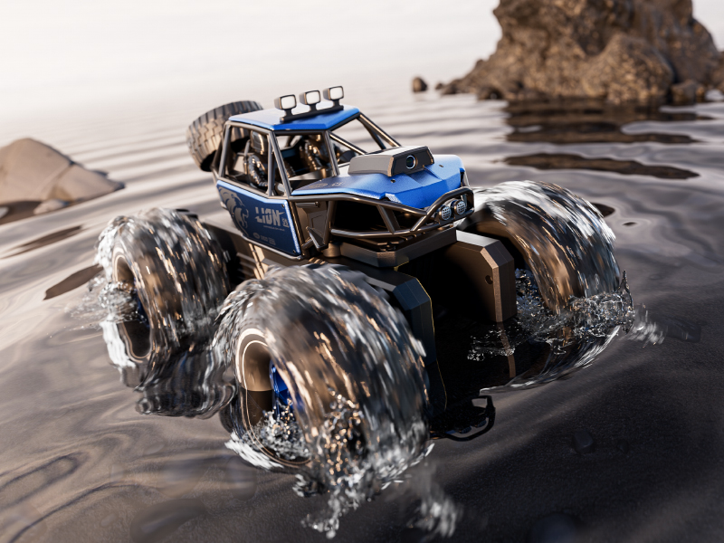 遥控越野车电商详情页_kktx-站酷ZCOOL