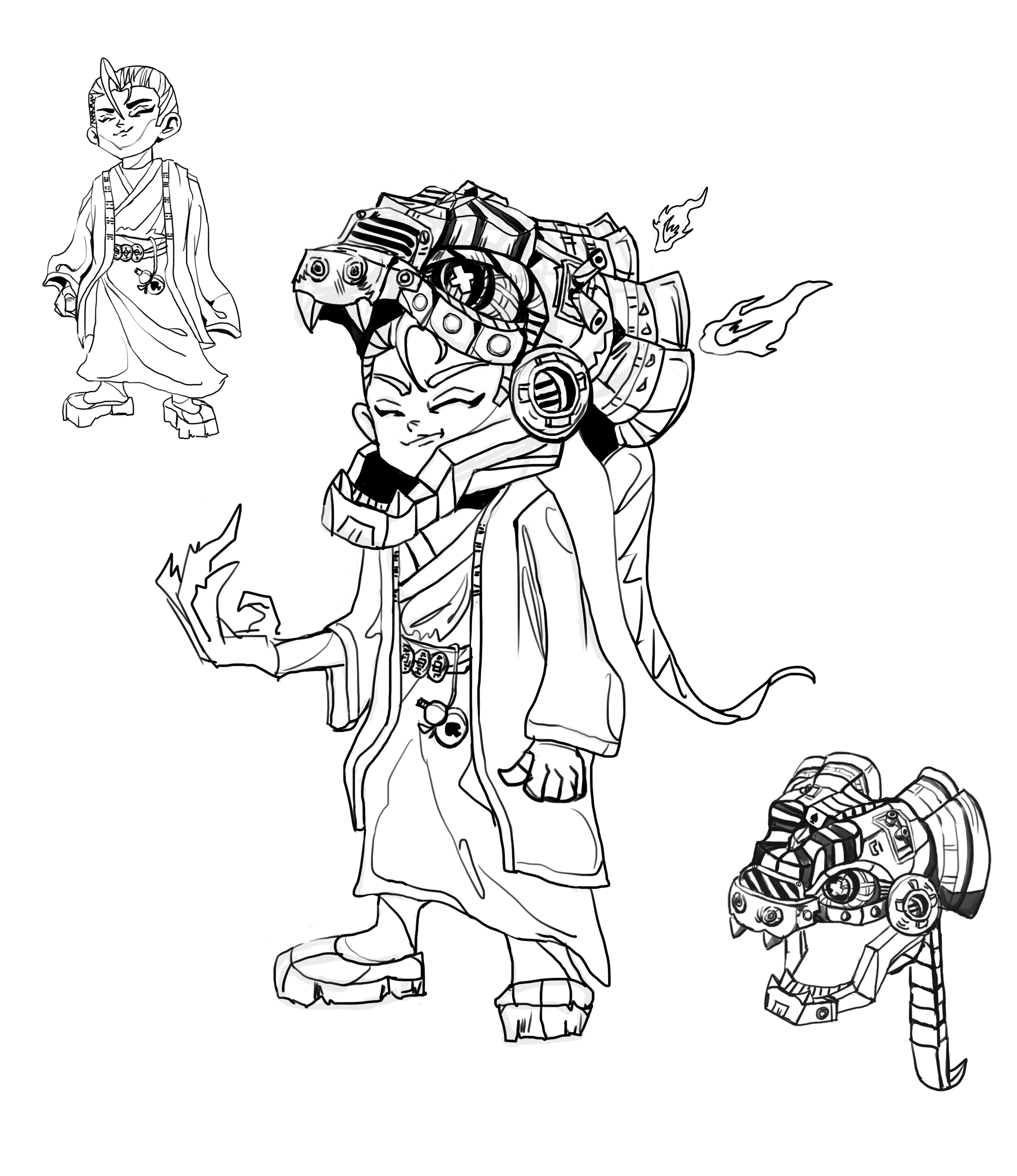 一个蛇年小潮玩设计，冰蛇柳子渊_墨狸owo-站酷ZCOOL