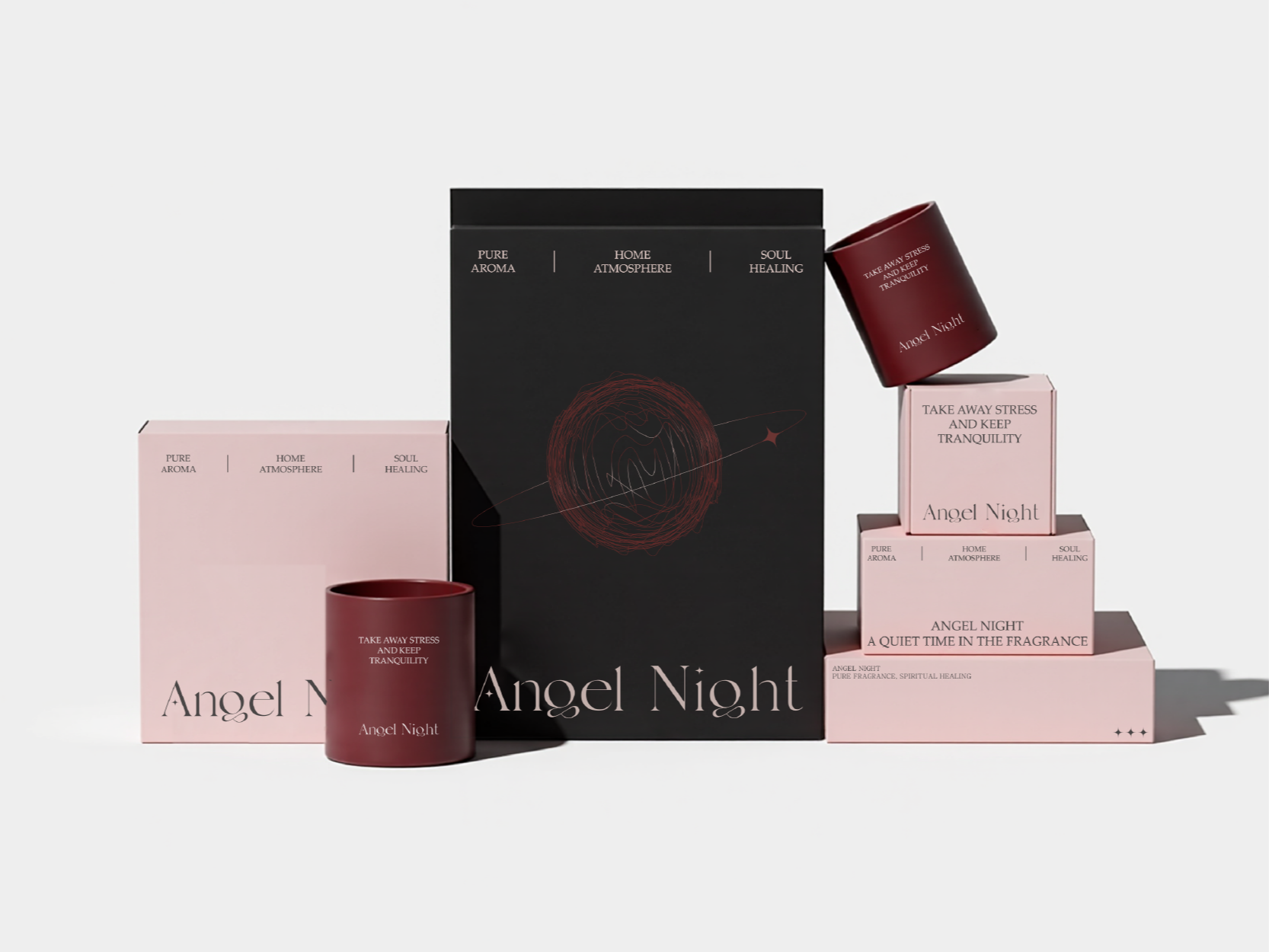 Angel Night 天使之夜 | 香薰品牌设计_羊羊yyang-站酷ZCOOL