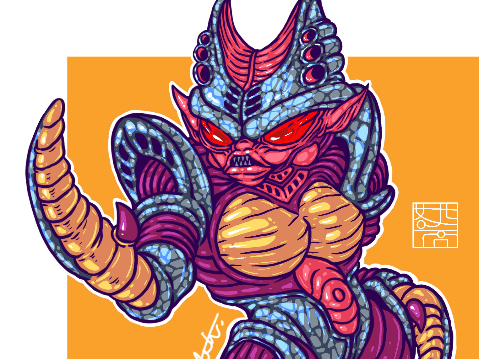 怪兽｜Alien Benzene班赞星人_阿亮JOIN工作室-站酷ZCOOL