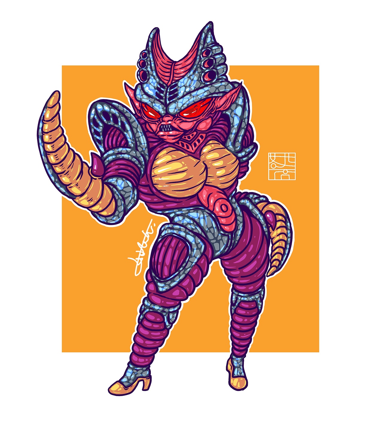 怪兽｜Alien Benzene班赞星人_阿亮JOIN工作室-站酷ZCOOL