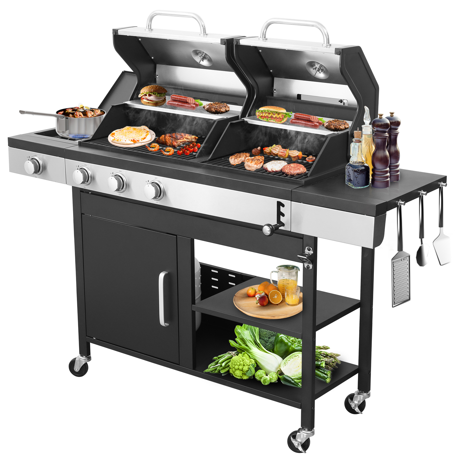 亚马逊-烧烤炉_Damon吴立鹏-站酷ZCOOL