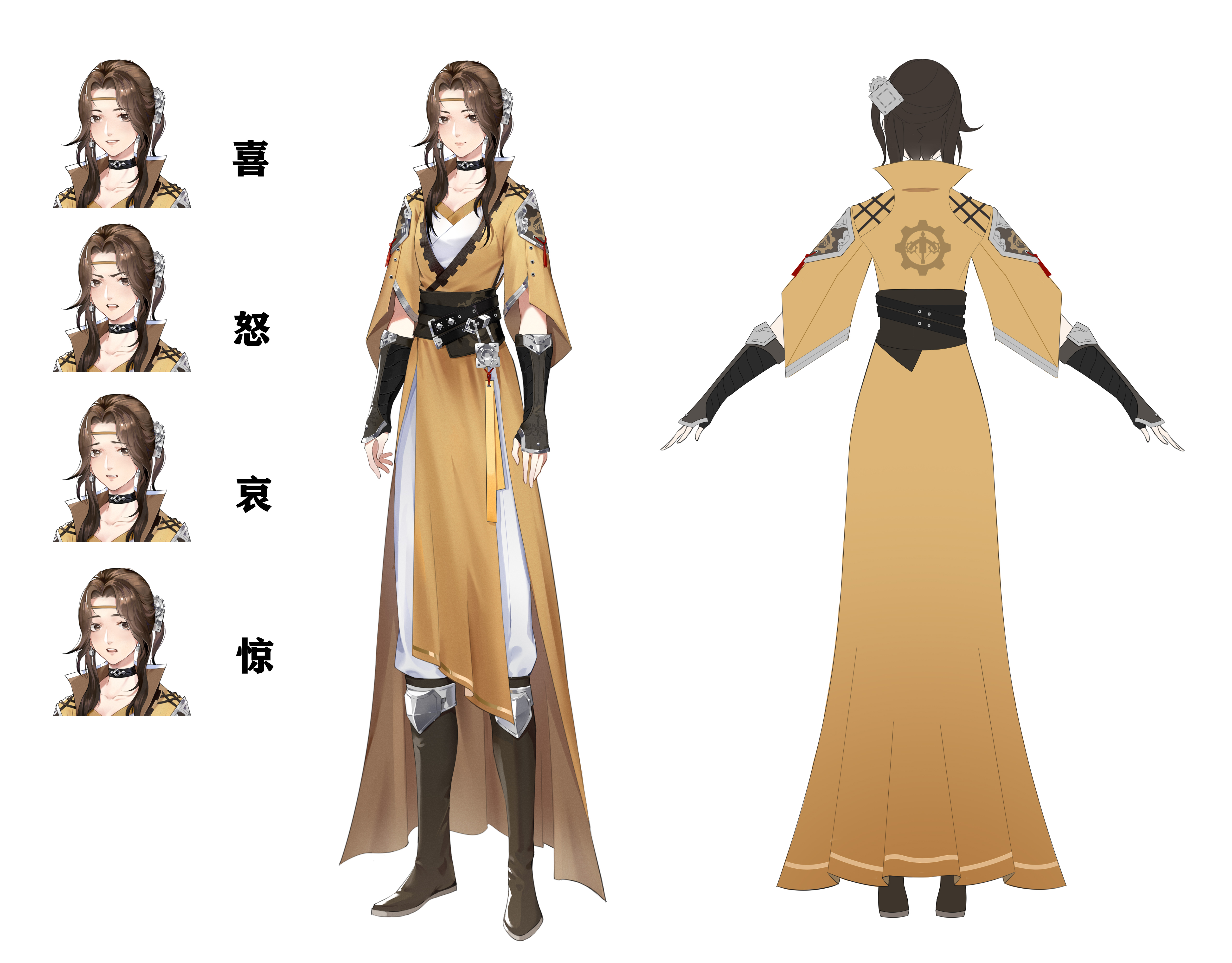 花间绘君颜丨角色非攻女_画神ACG-站酷ZCOOL