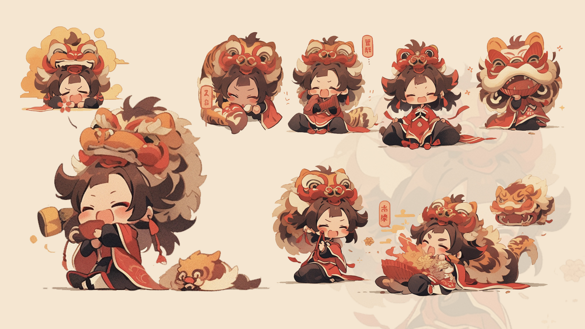 AI生成表情包_MyM小波妞-站酷ZCOOL