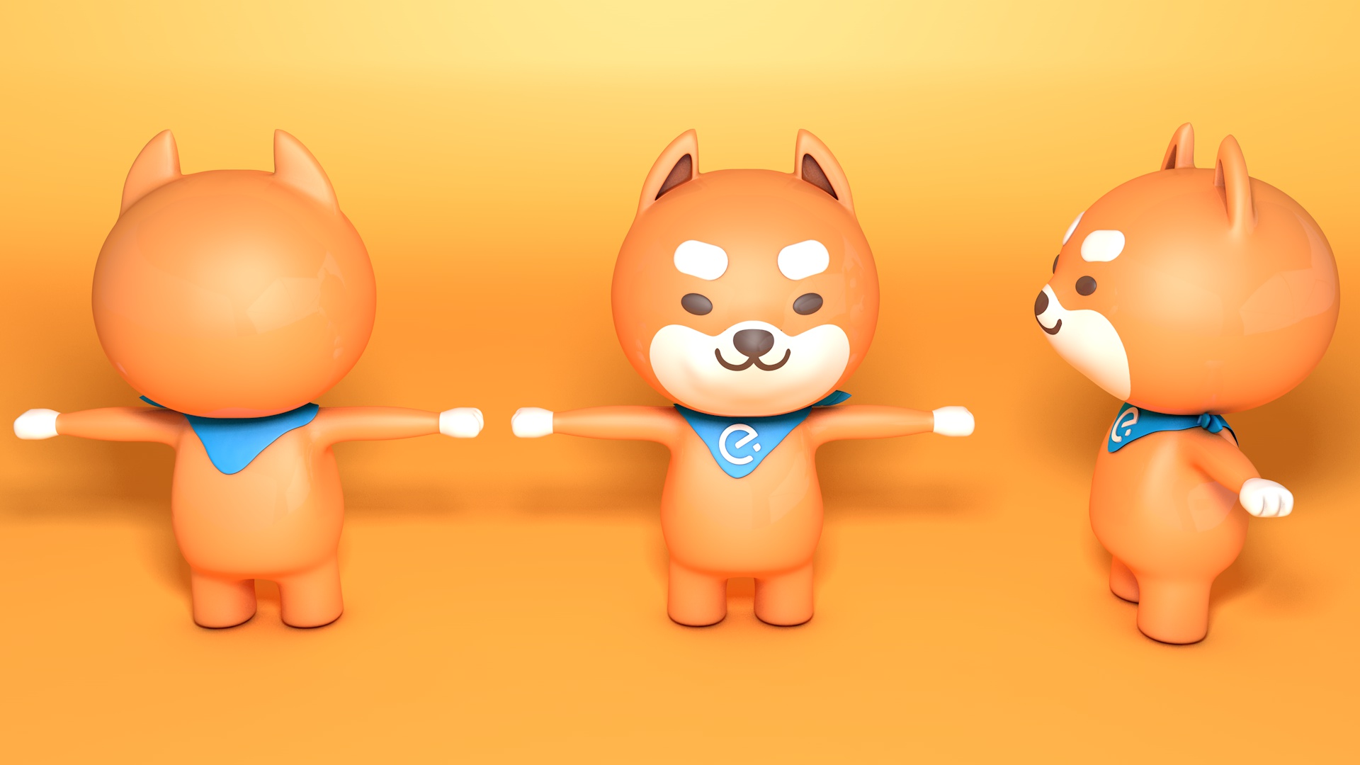 C4D IP动物设计_赵子鹏-站酷ZCOOL