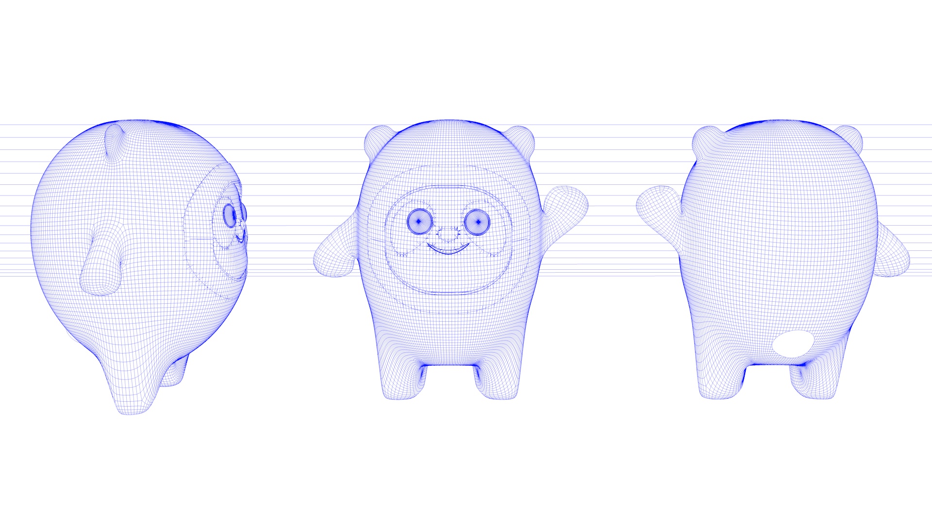 C4D IP动物设计_赵子鹏-站酷ZCOOL