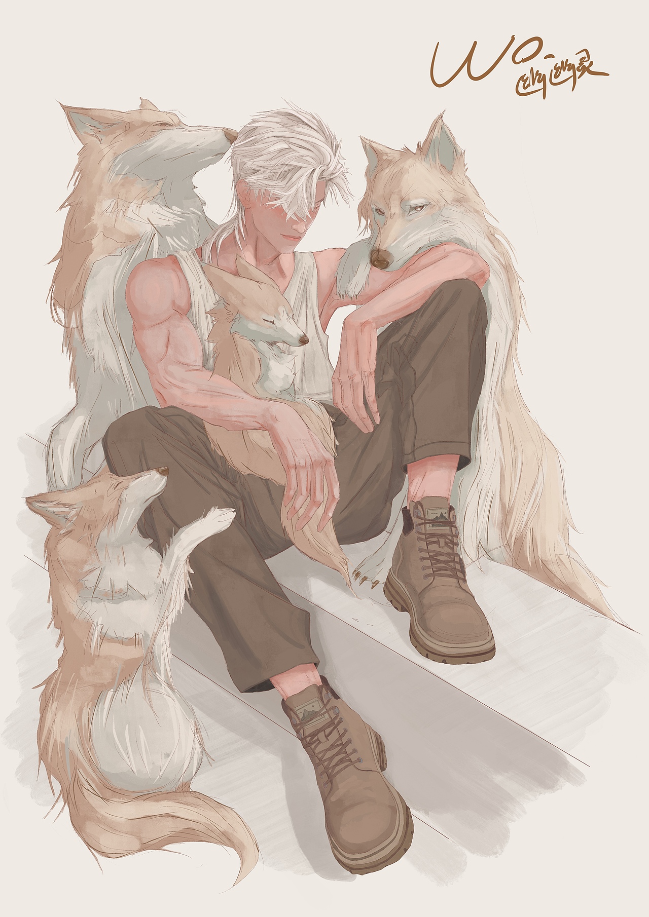 [20250207]原创插画-LYSK秦彻同人_幽幽灵UU0-站酷ZCOOL