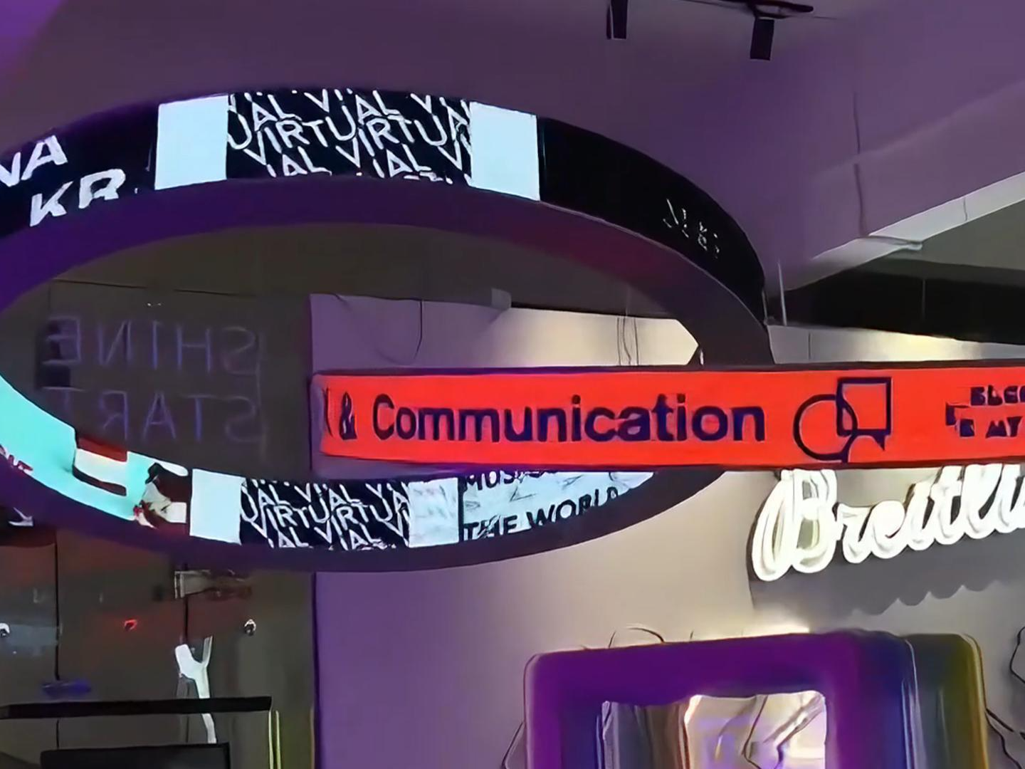 LED环形屏圆环LED显示屏LED异形屏幕【联诚发】_联诚发-站酷ZCOOL