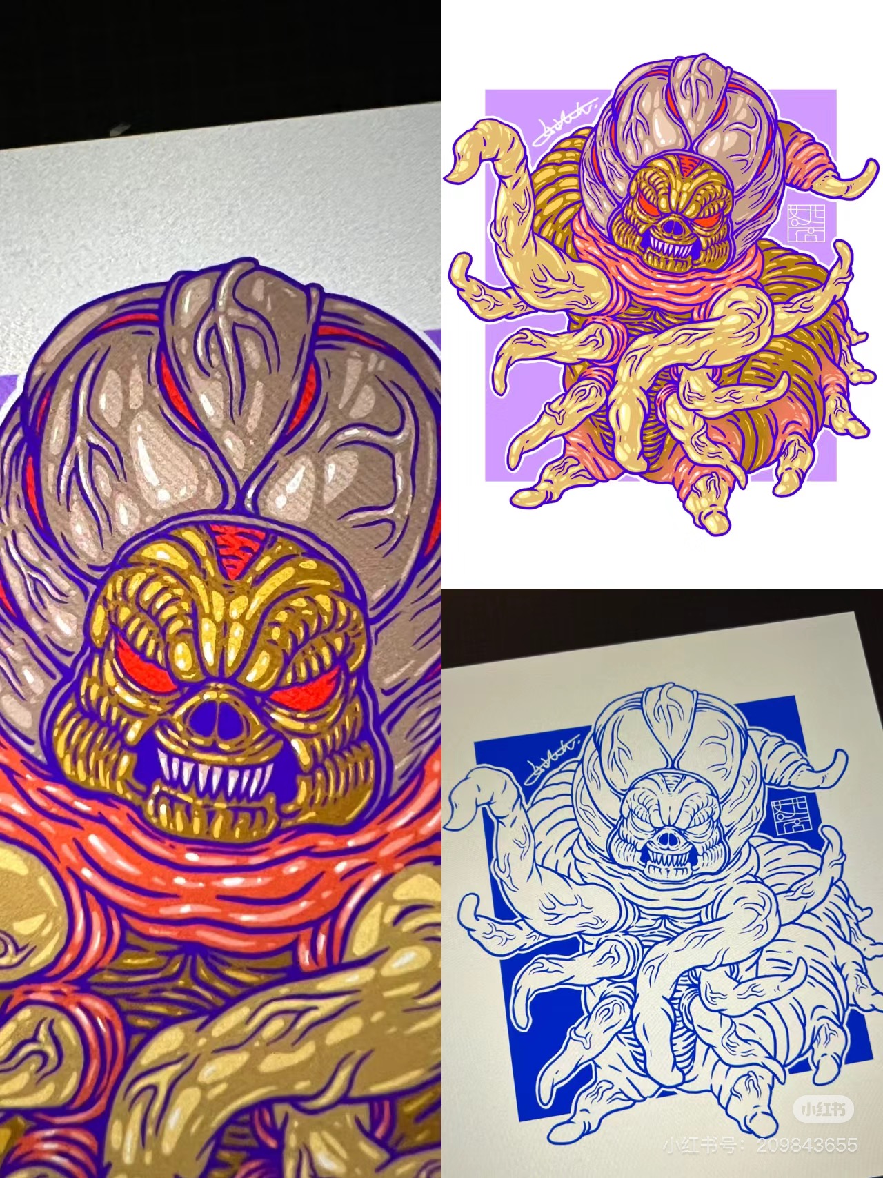 怪兽｜怪兽｜Gudis 戈迪斯第二形态_阿亮JOIN工作室-站酷ZCOOL