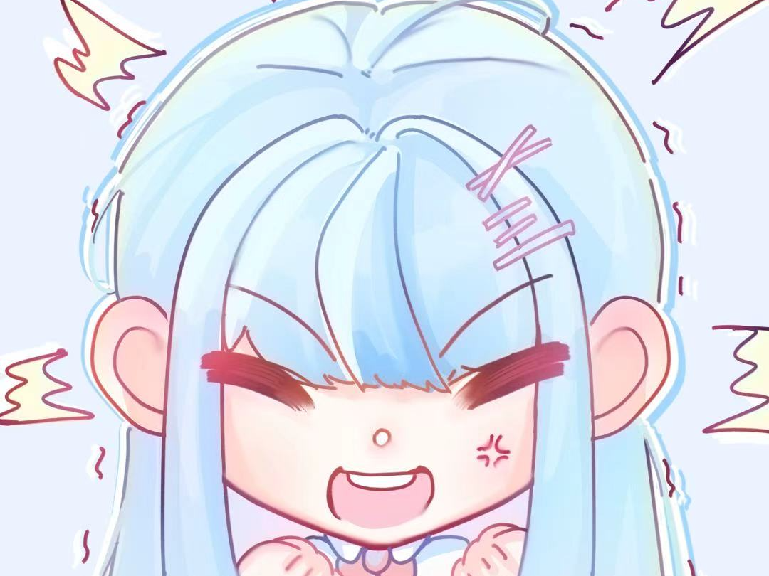 摸鱼之可爱QQ大头_kuku楠-站酷ZCOOL