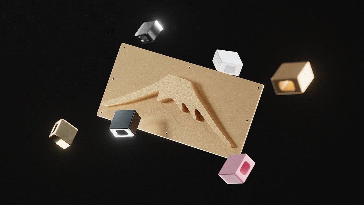 2024 · 键盘类年度渲染整合_黑白灬fat-站酷ZCOOL