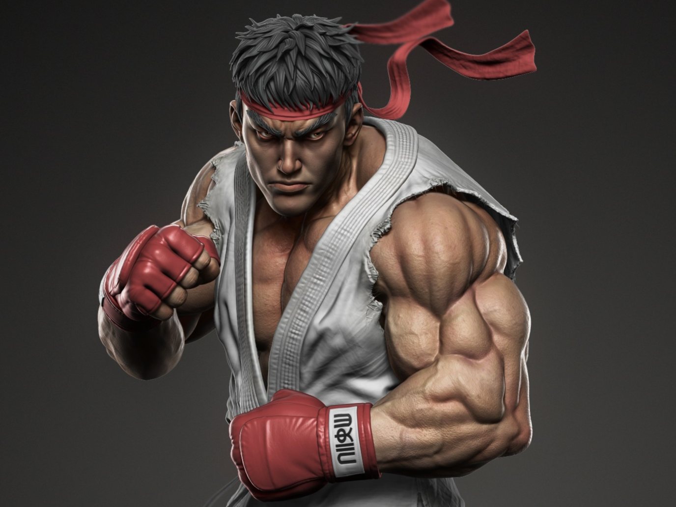 街霸系列_隆_Ryu_模道坊-站酷ZCOOL