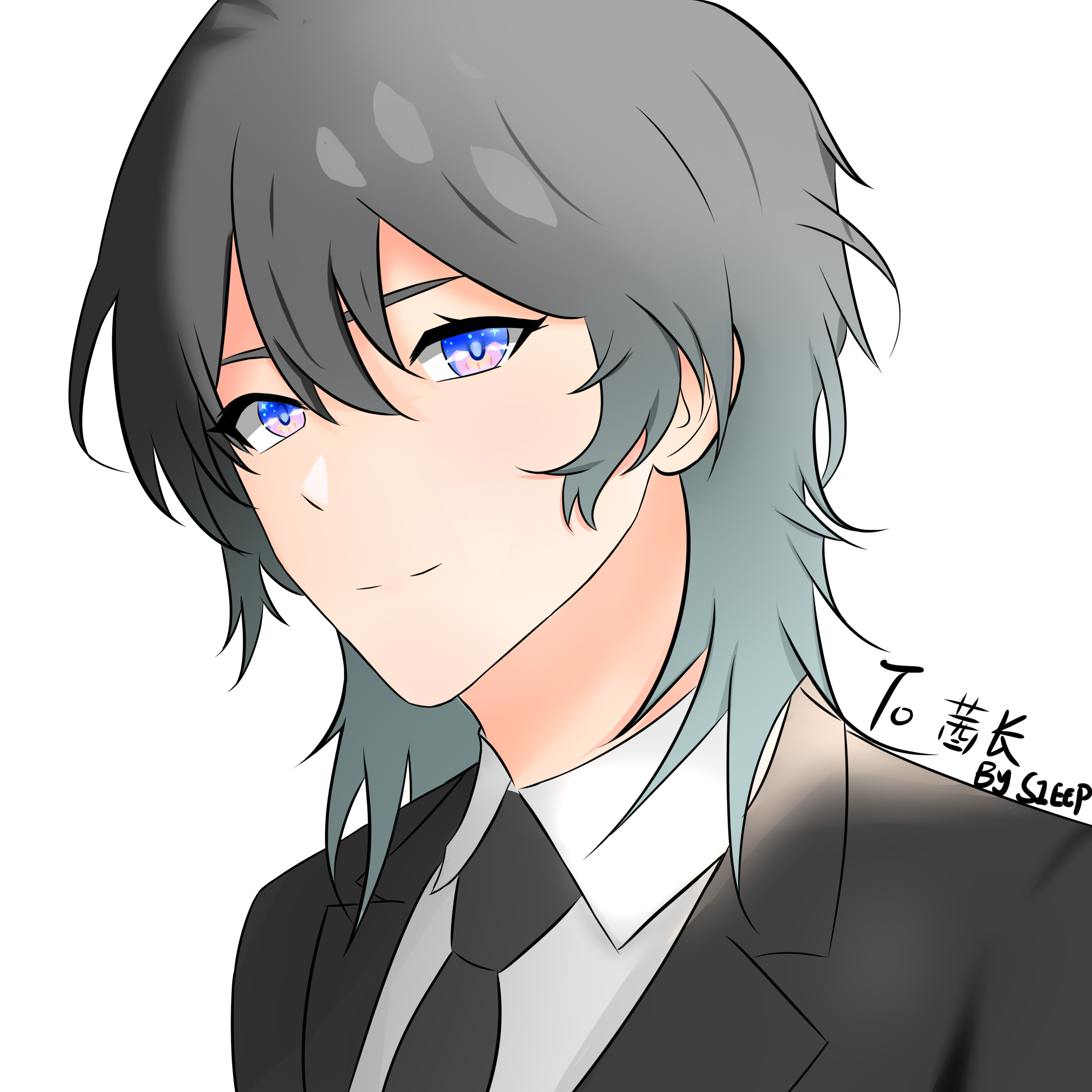 画的oc稿_S1eepKazuNYA-站酷ZCOOL