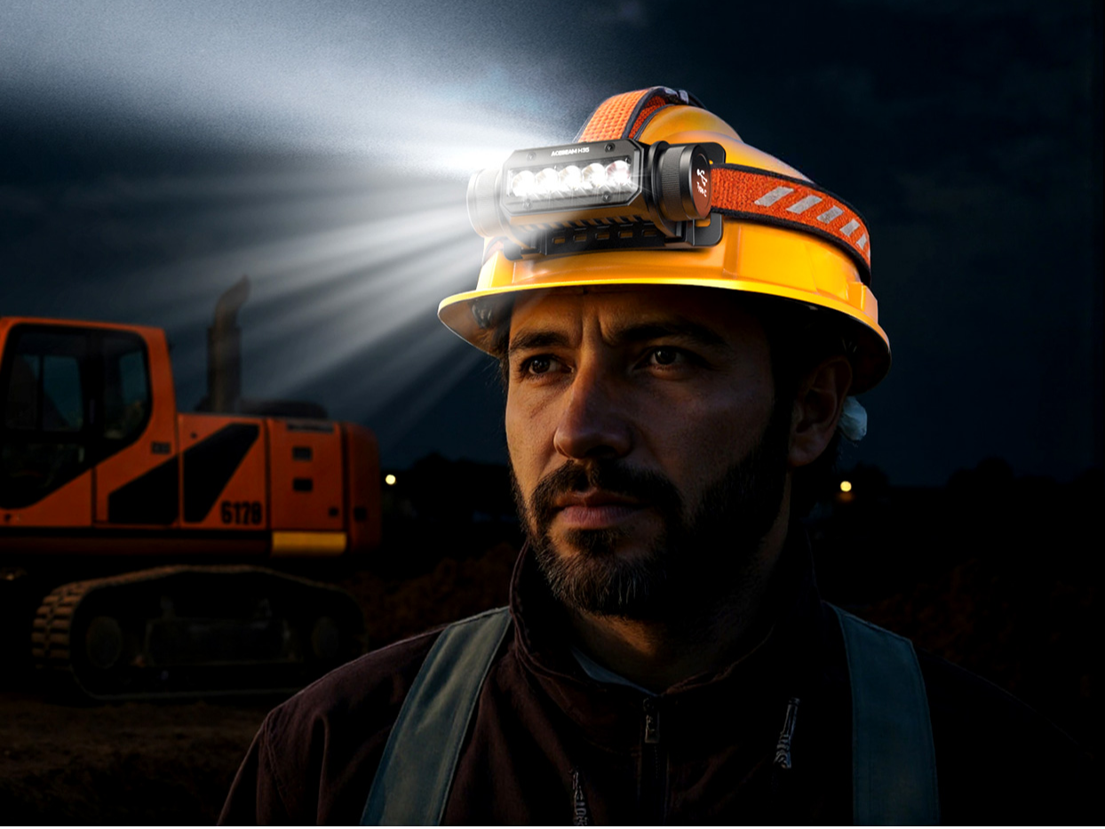 AIGC | 25年精选 手电筒+头戴灯 独立站运营图需_乔治杰生视觉-站酷ZCOOL