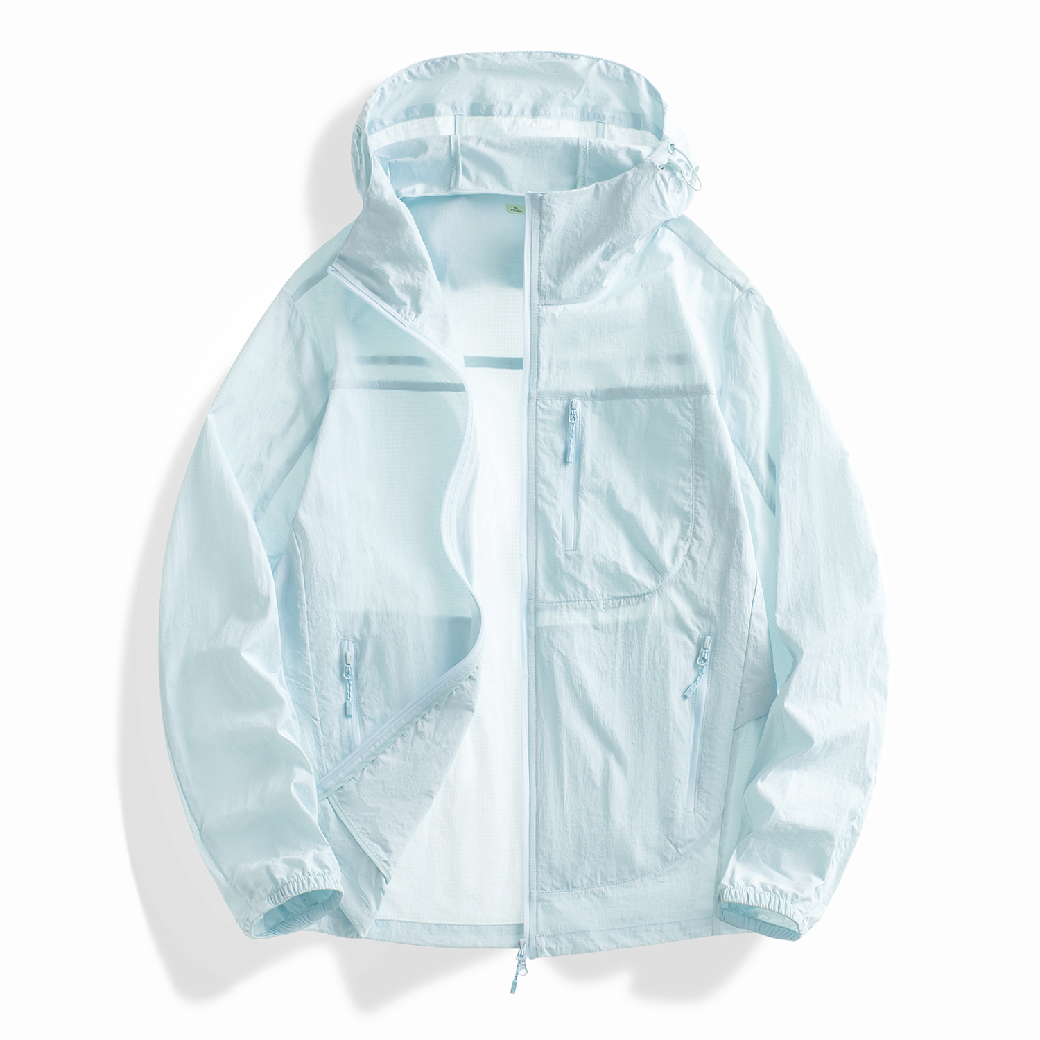 防晒衣运动服服装平铺挂拍静物拍摄产品摄影镂空立体图_王牌视觉传媒-站酷ZCOOL