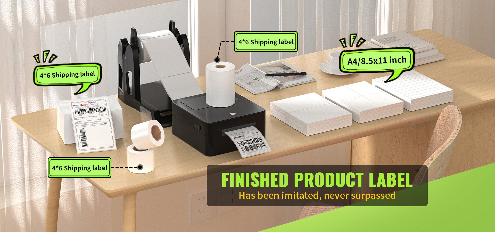 Alibaba首页设计 | banner设计 | 跨境电商标贴纸_A米杨-站酷ZCOOL