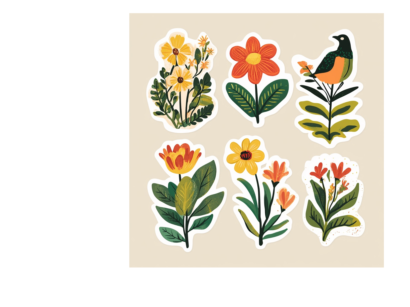 春分贴纸素材_飞飞_FvFv-站酷ZCOOL