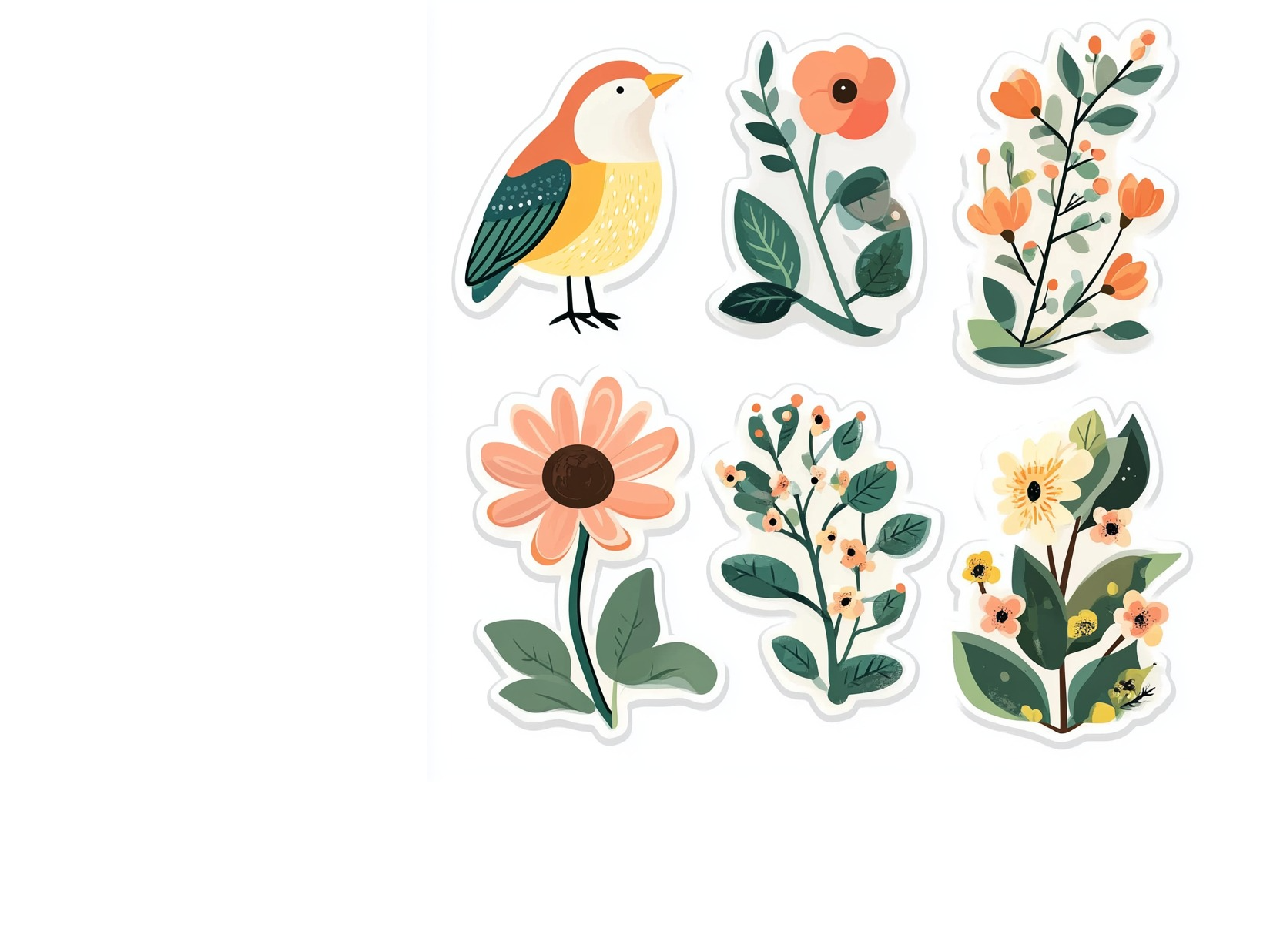 春分贴纸素材_飞飞_FvFv-站酷ZCOOL