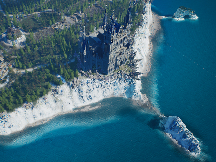 魔幻之岛-UE5地编_三足乌-站酷ZCOOL