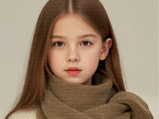 围巾人物生成ai+sku_草世木csm-站酷ZCOOL