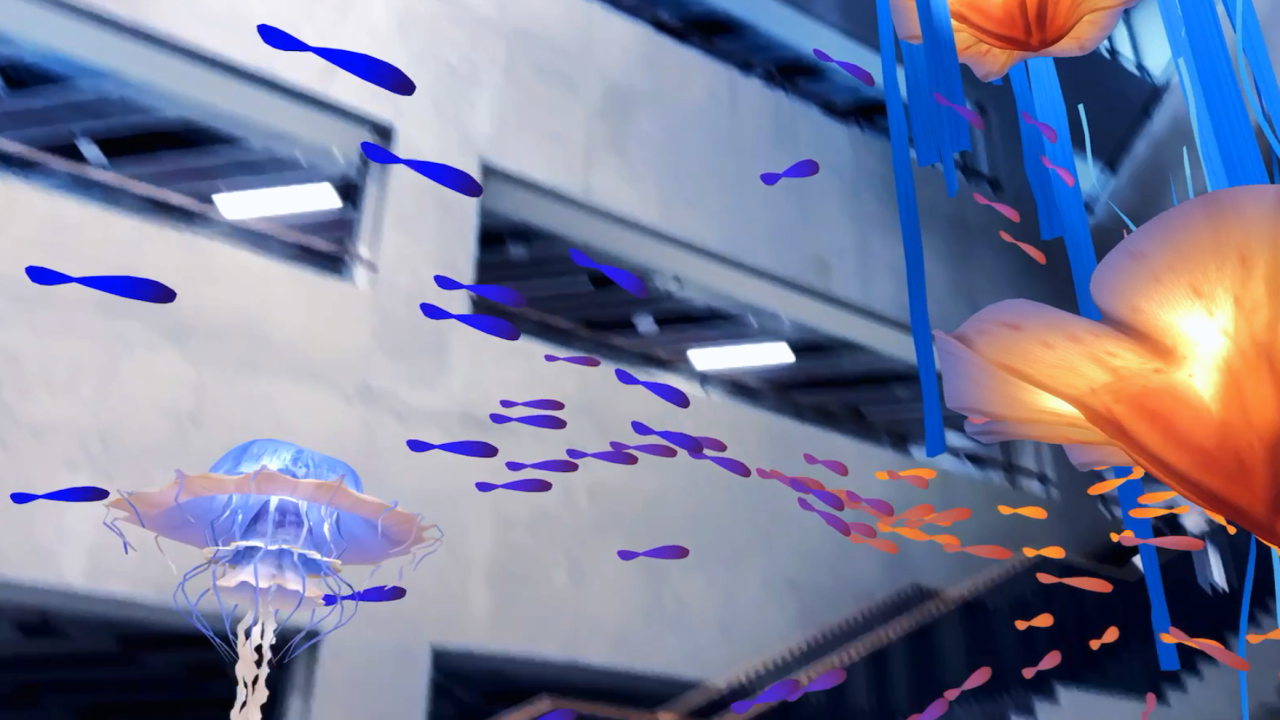 奇观花园：同济大学艺嘉楼沉浸式混合现实疗愈空间_JLao-站酷ZCOOL