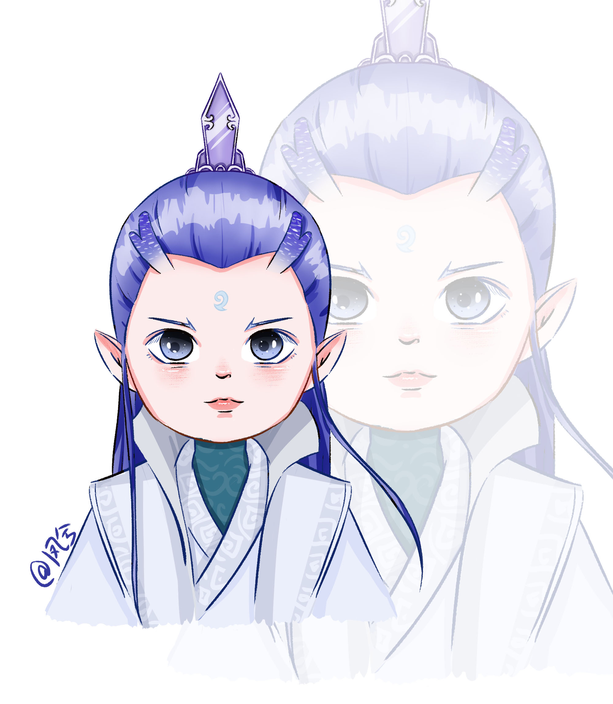 Q版人物_凤兮ing-站酷ZCOOL