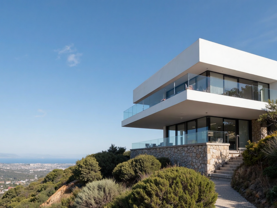 AI练习 | 现代建筑 | 风景建筑_TwoForests-站酷ZCOOL