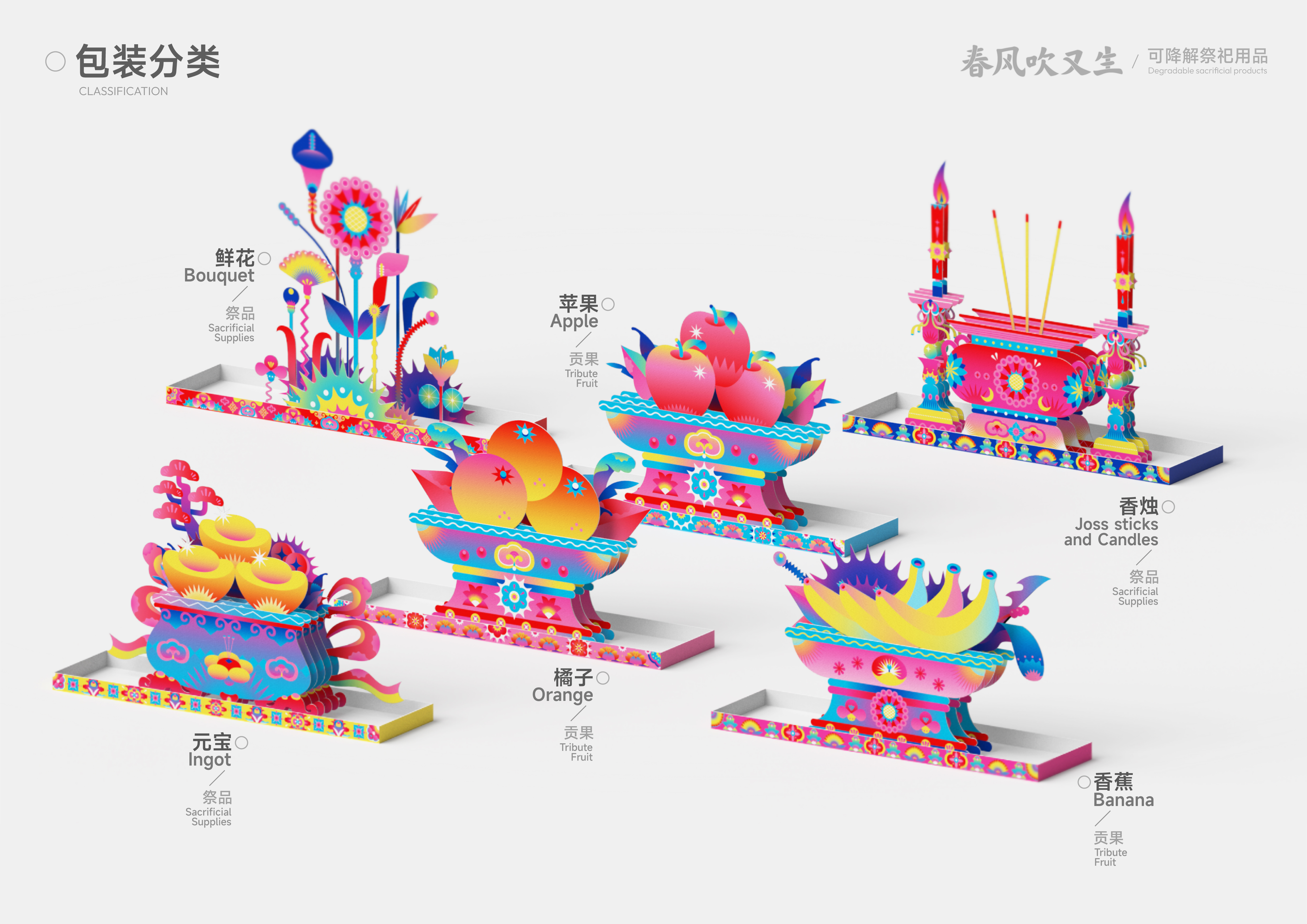 春风吹又生-可降解祭祀用品_怪味花生惹-站酷ZCOOL