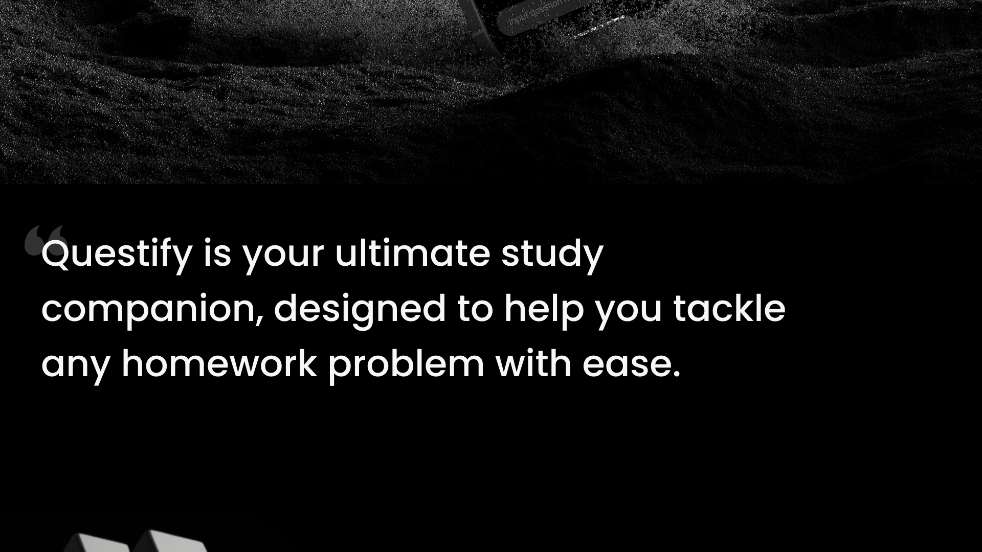 Questify - Homework Helper 【AI Powered】_我是艾萌豆-站酷ZCOOL