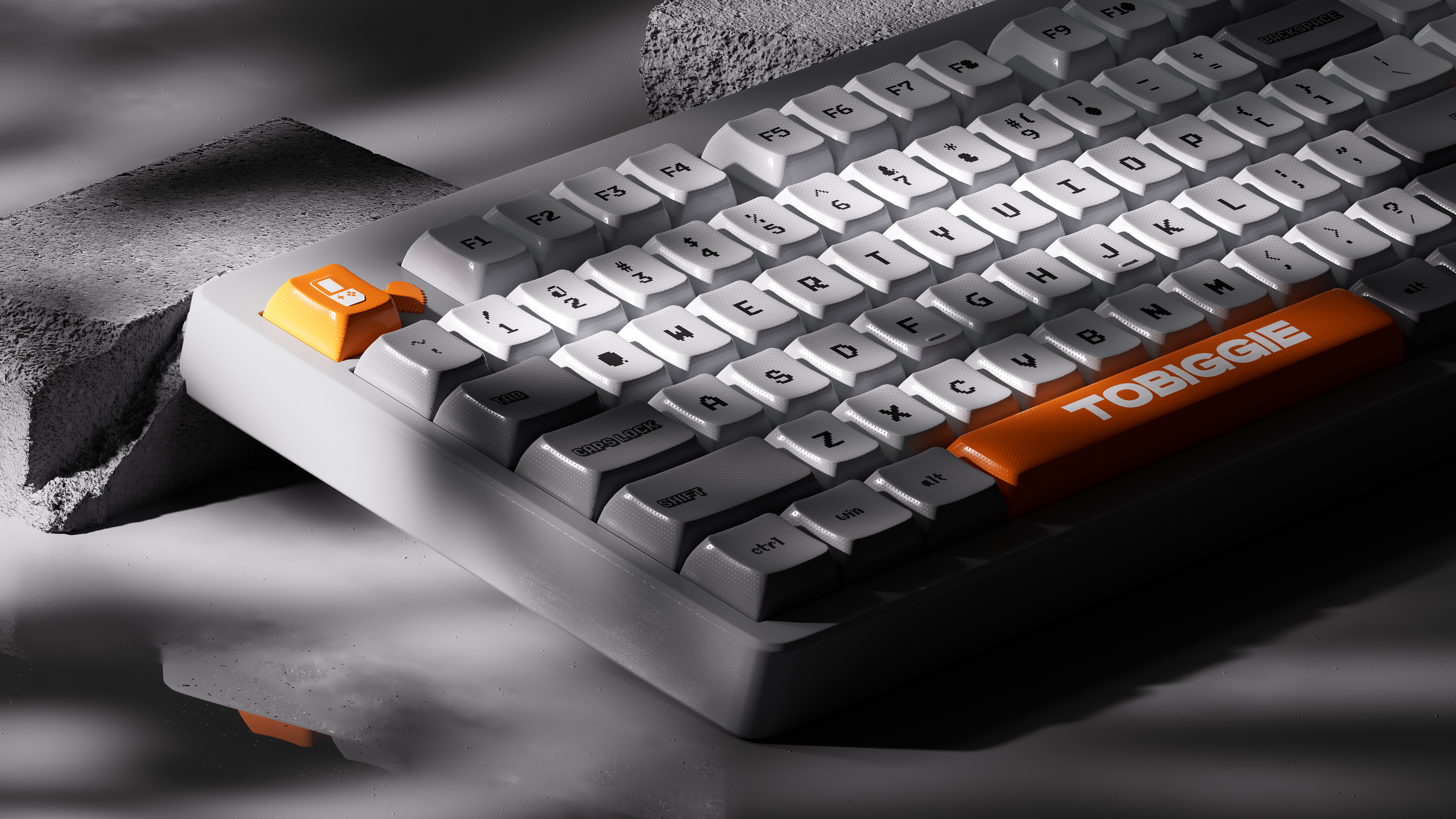 kata键盘写实渲染_有点设计但不多-站酷ZCOOL