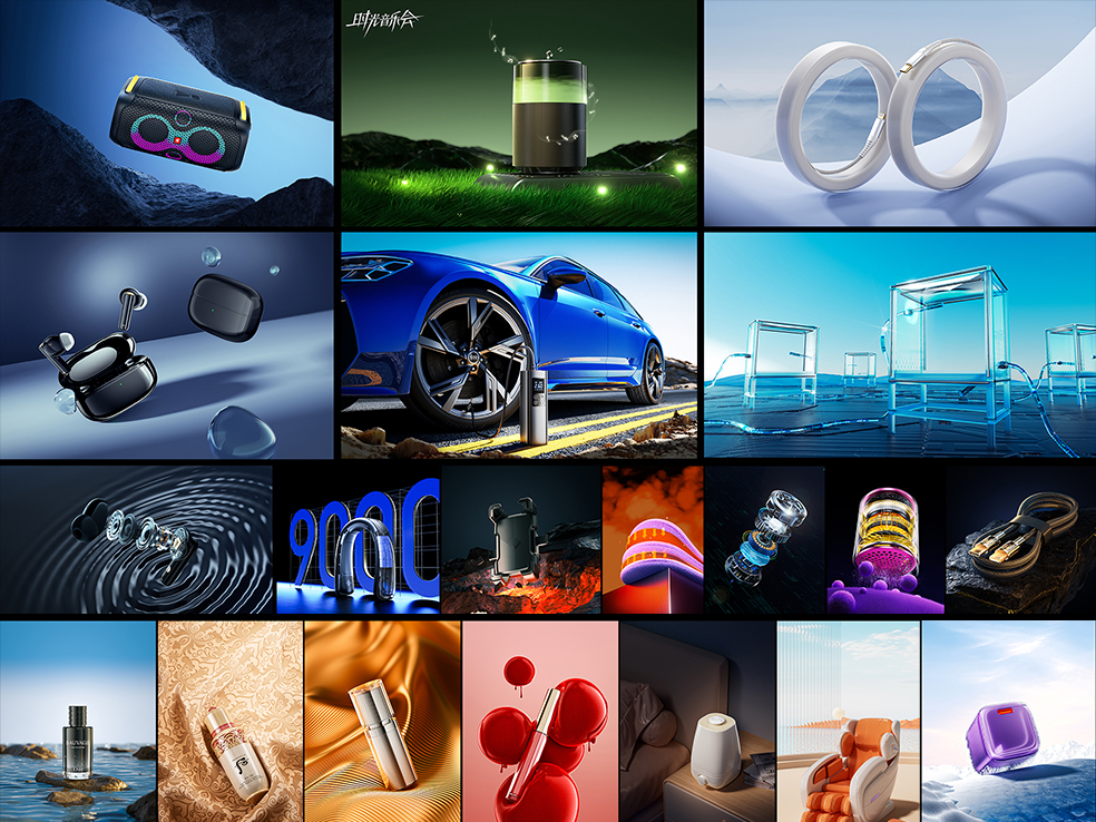 2024年日常渲染练习全复盘：从零开始的渲染之旅_Soboring-站酷ZCOOL