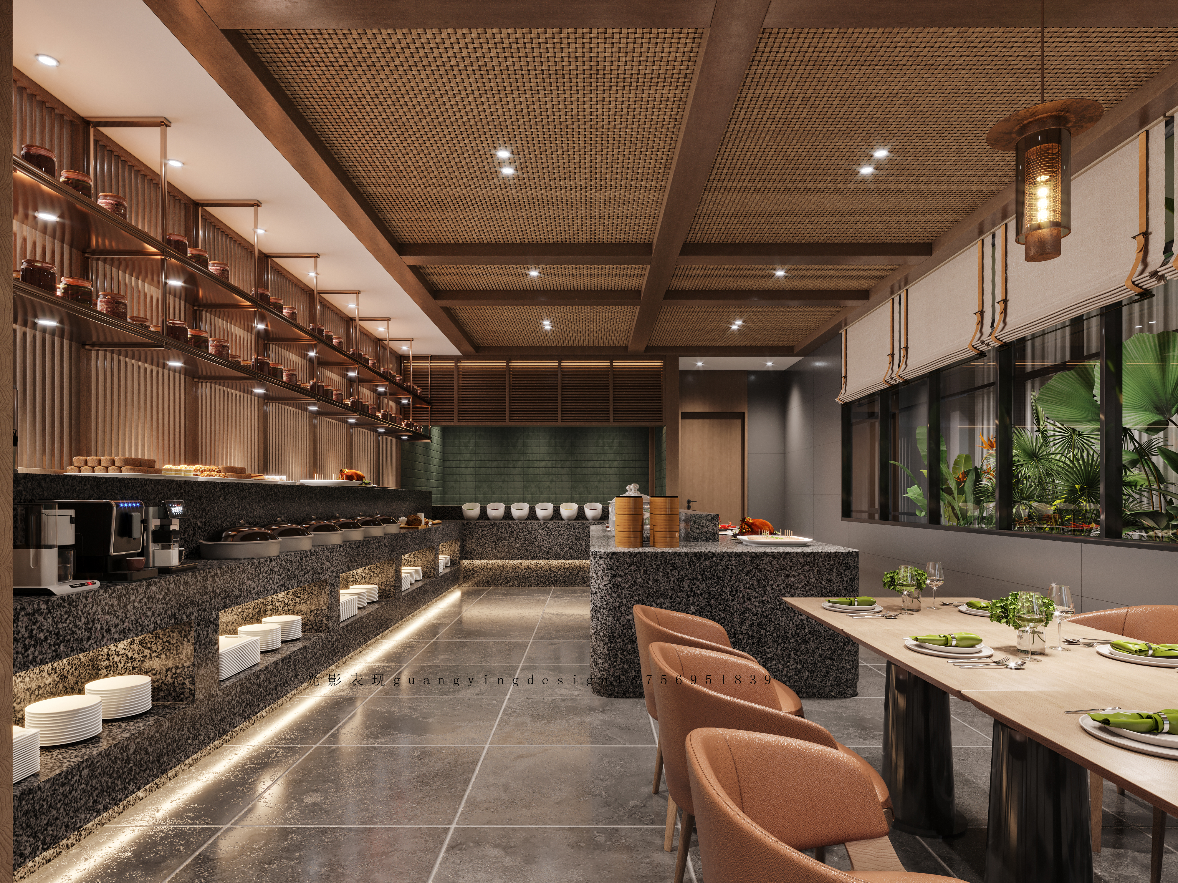 休闲会所大厅_炫8621-站酷ZCOOL