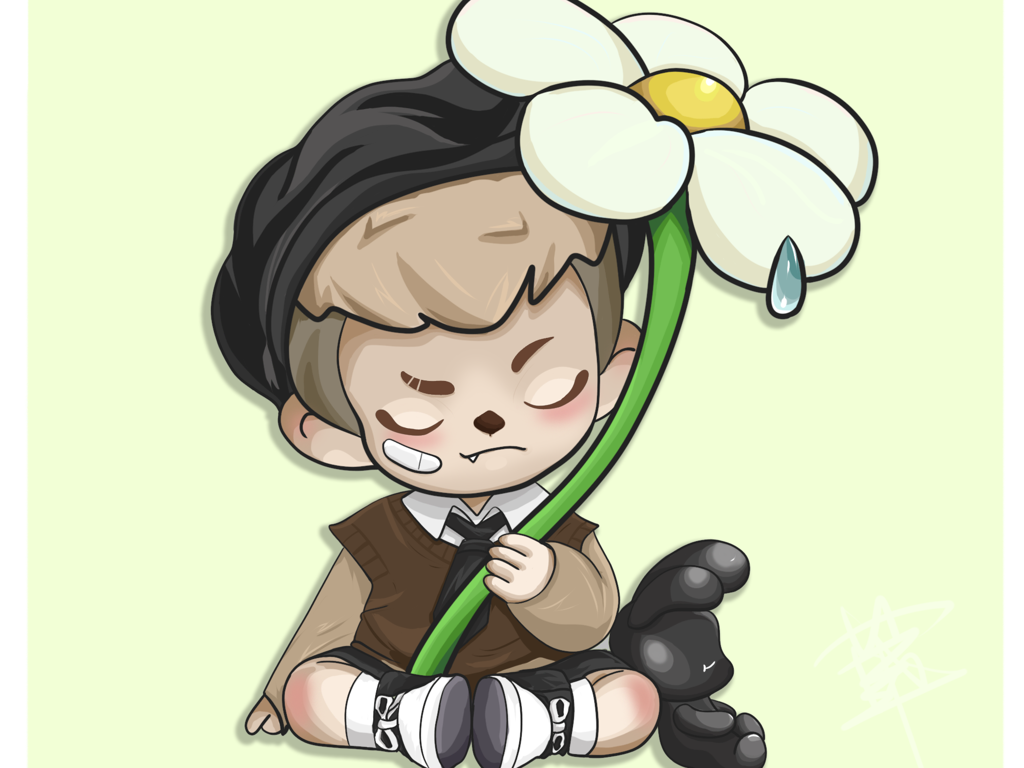 rayan休憩-壁纸_啊七崽-站酷ZCOOL