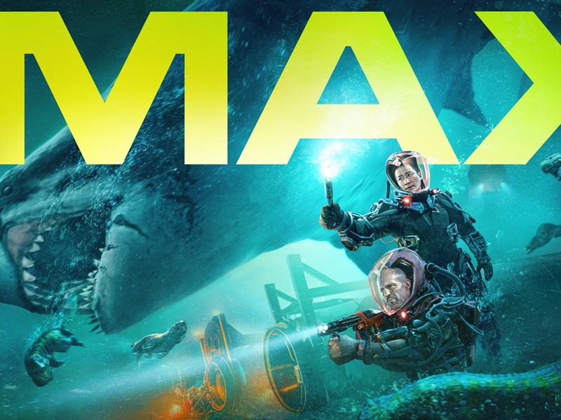 电影《巨齿鲨2》 IMAX海报_KKKSSS-站酷ZCOOL