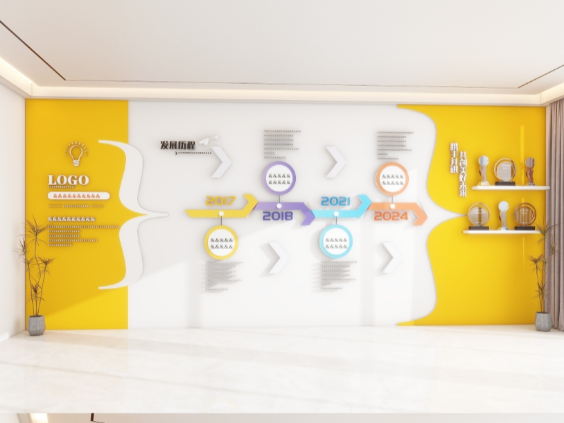 企业文化墙_卡哇伊1518-站酷ZCOOL