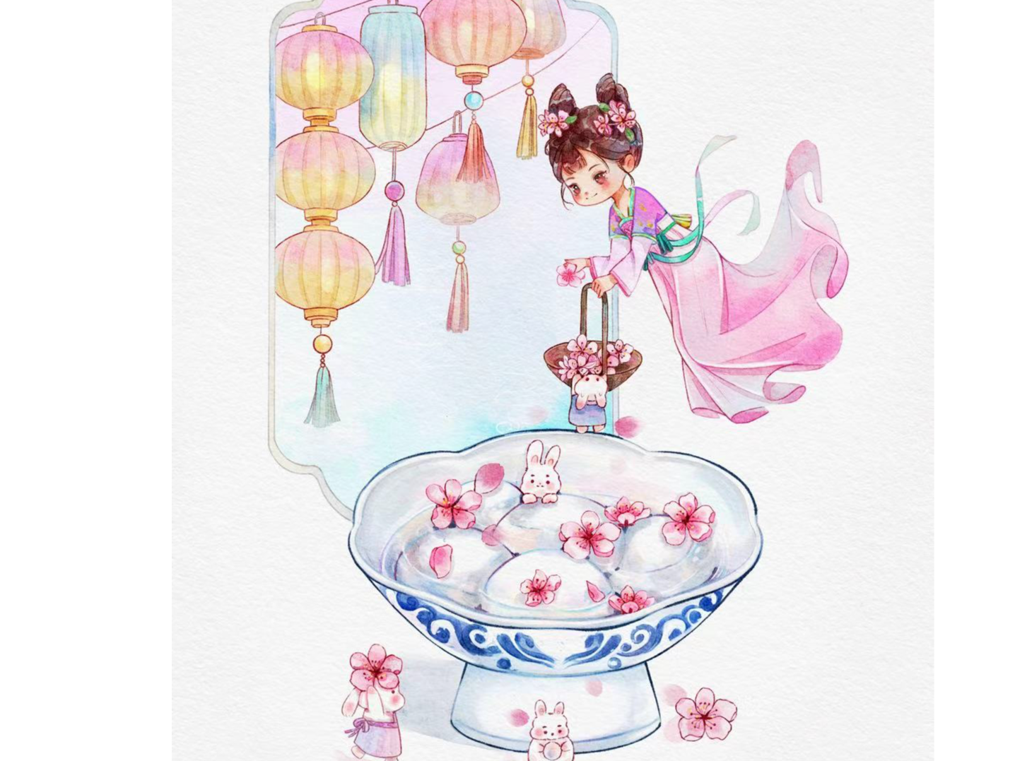 元宵拟人_xzzlwj-站酷ZCOOL