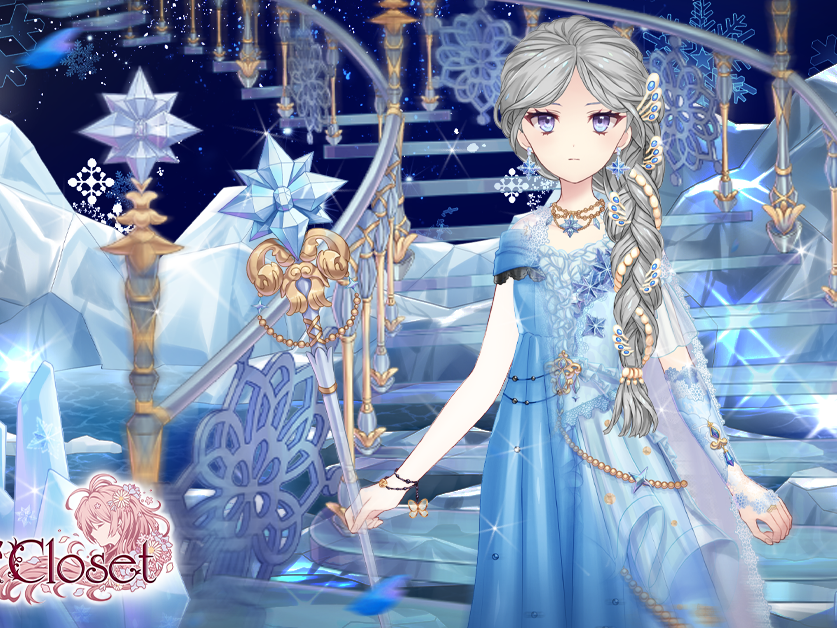 用爱丽丝的衣橱游戏角色模仿迪士尼公主做了变装图_May_shu-站酷ZCOOL