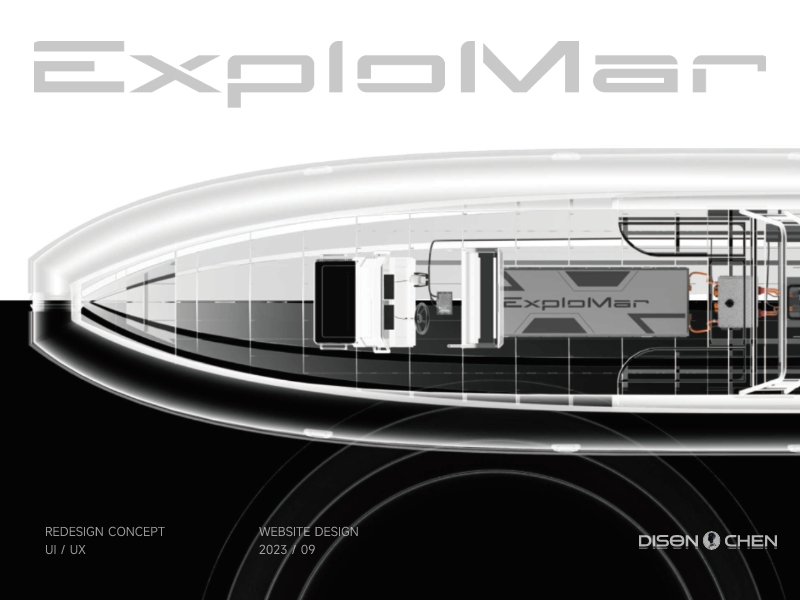 Explomar 擎波探索官网设计_Dison_chen-站酷ZCOOL