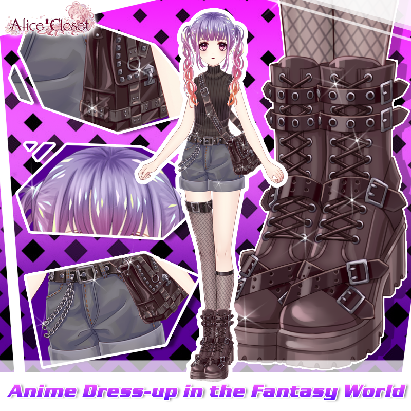 爱丽丝的衣橱角色制作了一些时装展示（2021年）_May_shu-站酷ZCOOL