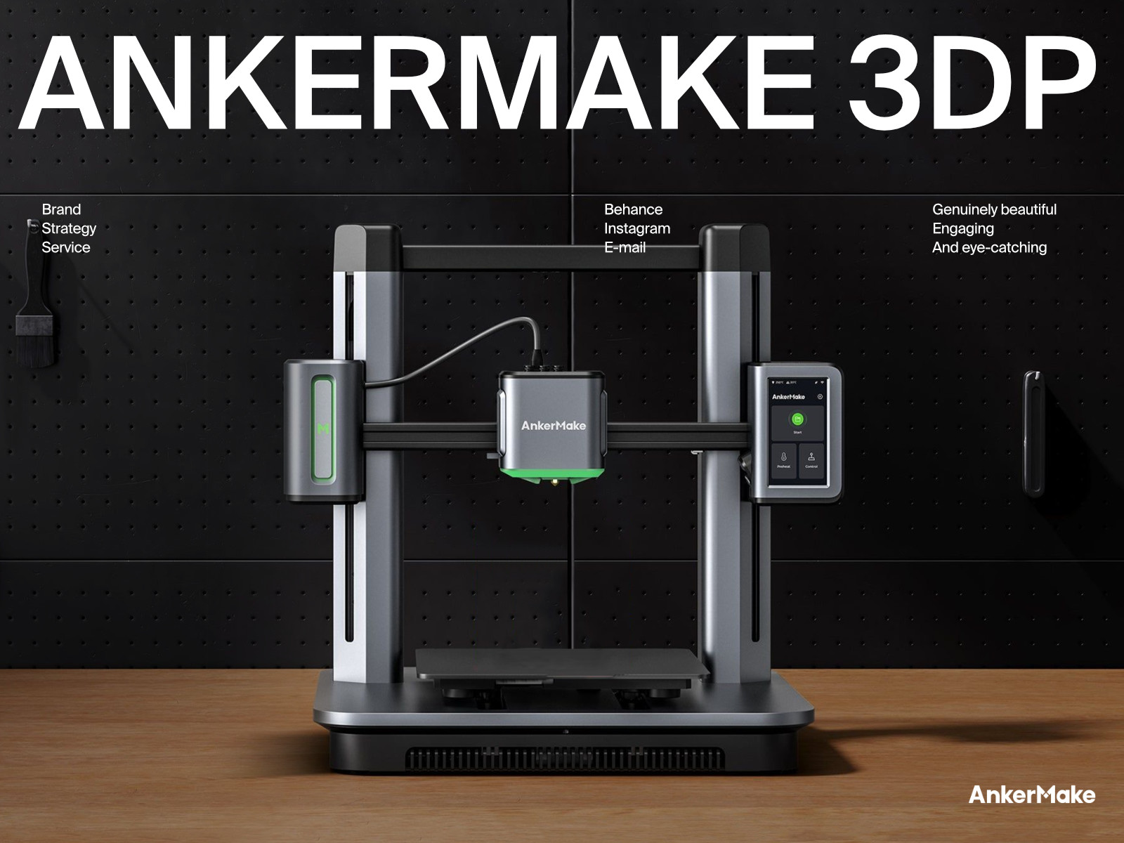 品牌官网｜AnkerMake 3D打印官网视觉升级｜概念设计_林俊杰_广州-站酷ZCOOL