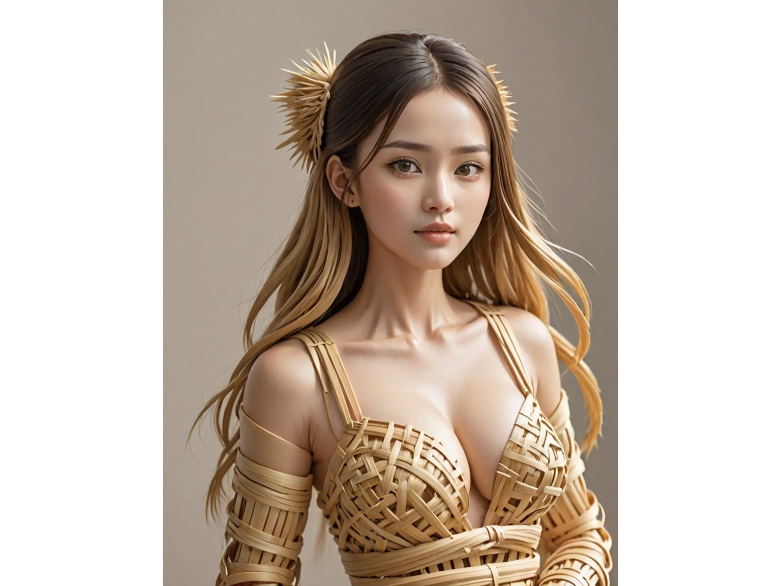 SDXL版Lora创意竹编（自训模型）_朱雀迎风-站酷ZCOOL