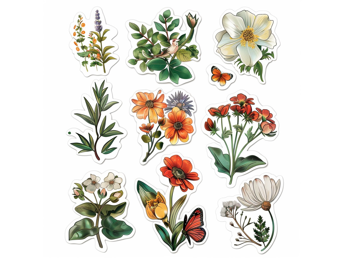 春分贴纸素材_飞飞_FvFv-站酷ZCOOL