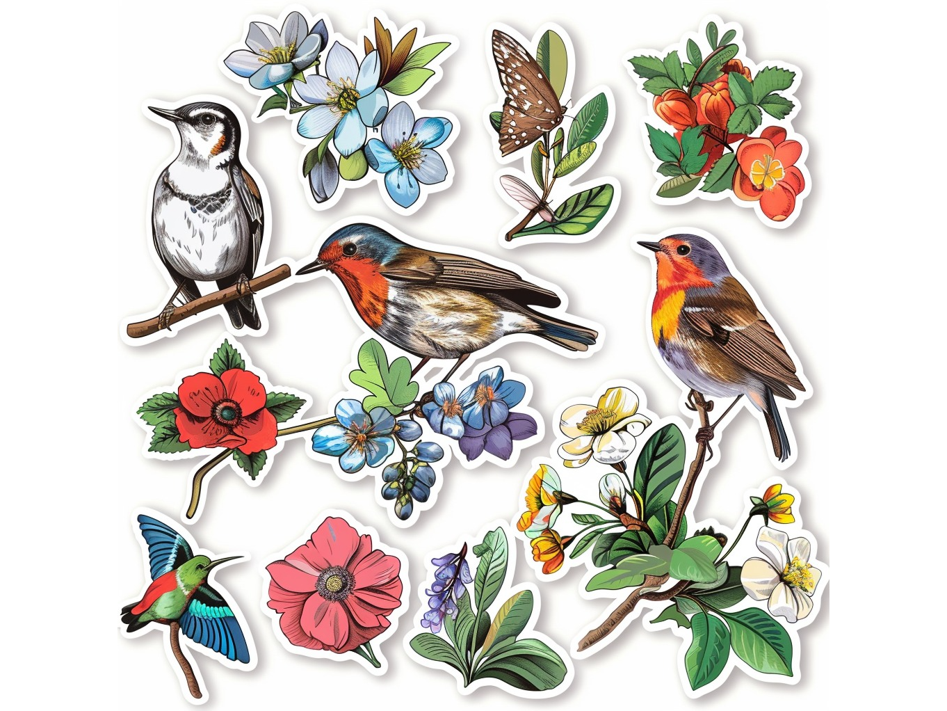 春分贴纸素材_飞飞_FvFv-站酷ZCOOL