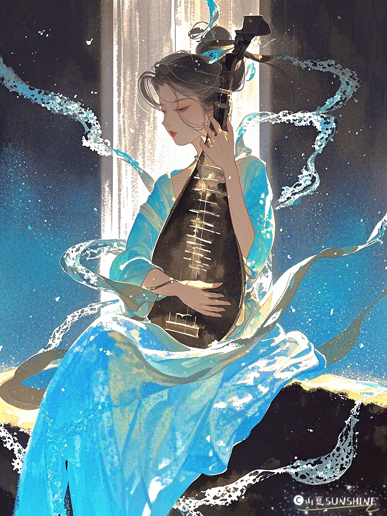 别有幽愁暗恨生，此时无声胜有声_山夏SUNSHINE-站酷ZCOOL