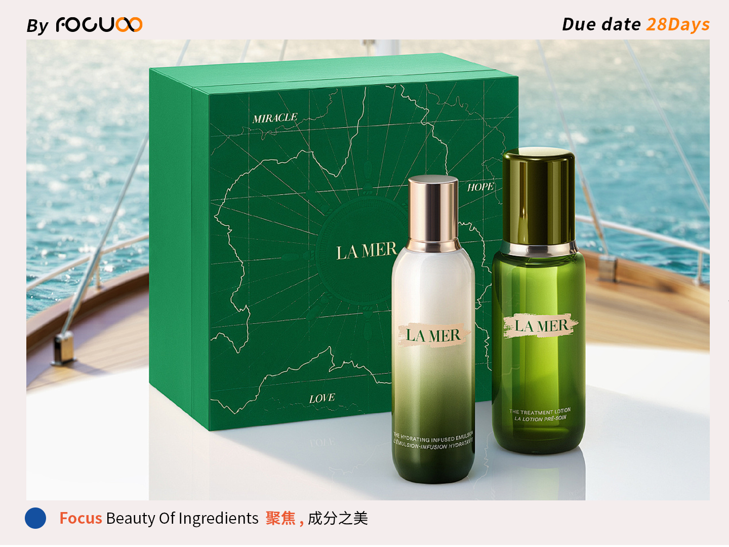 FOCUS X 海蓝之谜 LAMER｜520限定礼盒——成分&细胞CG_FOCUS_CG-站酷ZCOOL