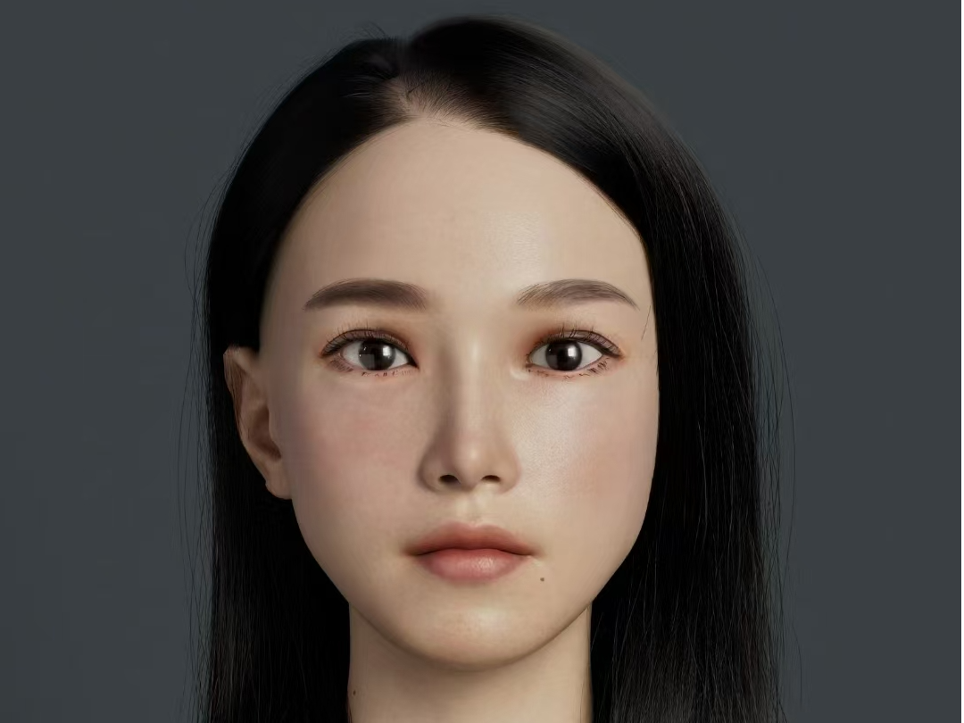 zb人头雕刻高模建模渲染_大白888-站酷ZCOOL