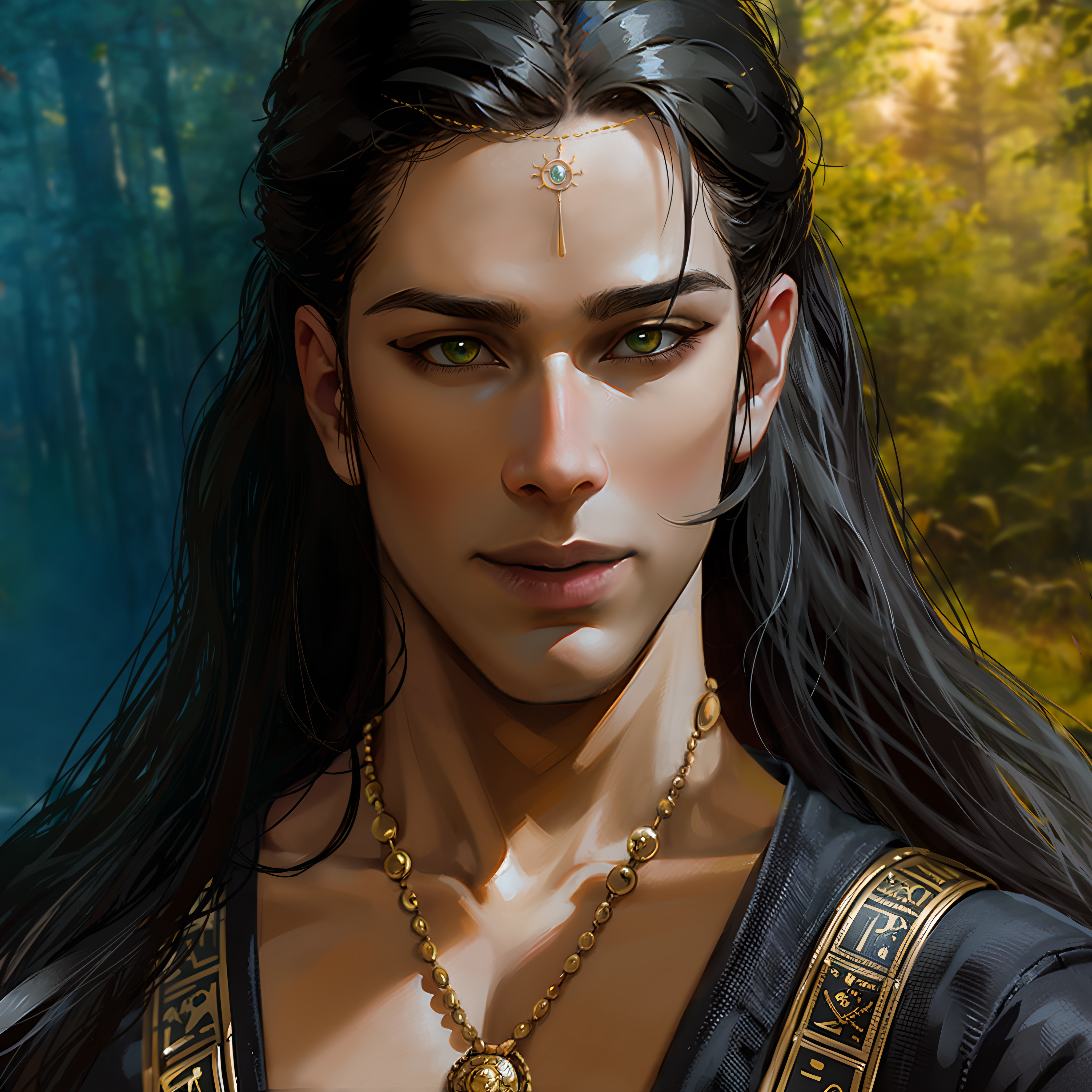 埃及风-男性_卡佩拉Vincent-站酷ZCOOL