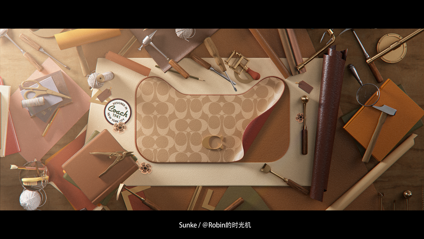 天猫 X Coach 双十一主KV+动态海报_SunKe_孙珂-站酷ZCOOL