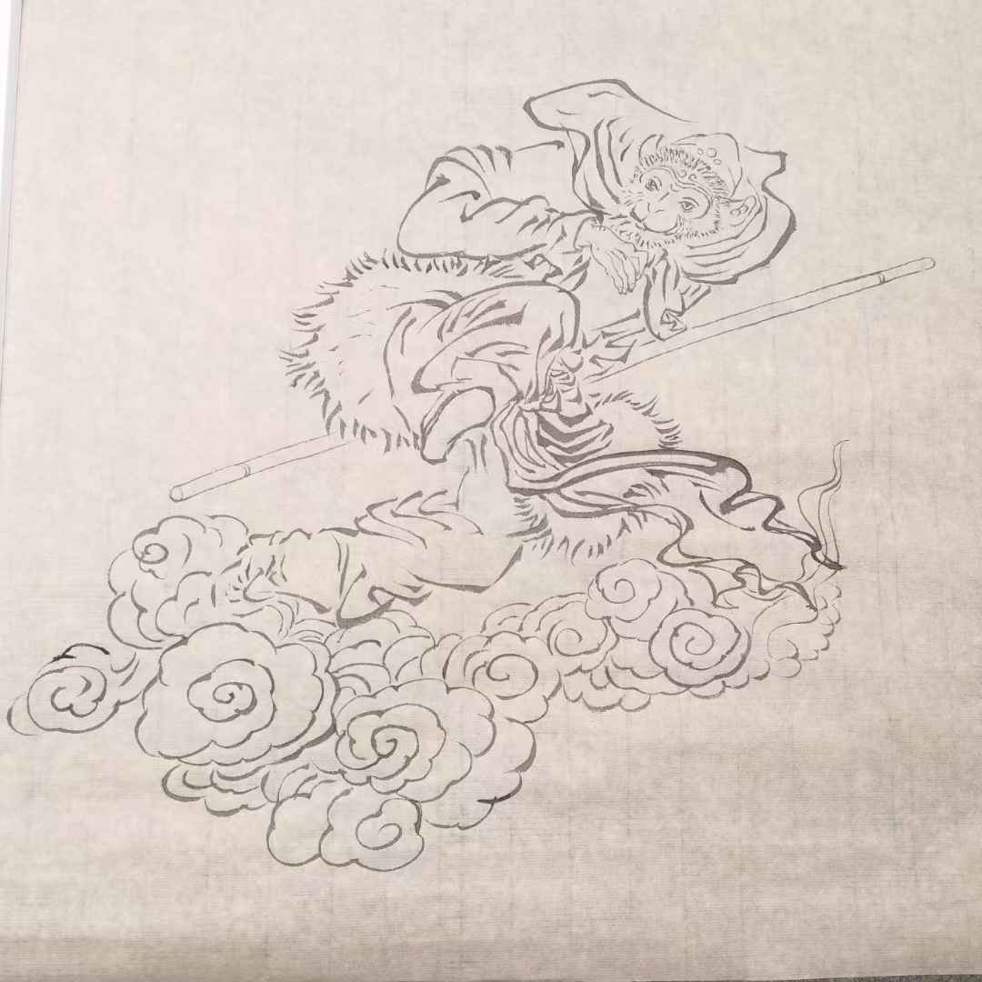 悟空-蛇-纹样_小木头1900-站酷ZCOOL